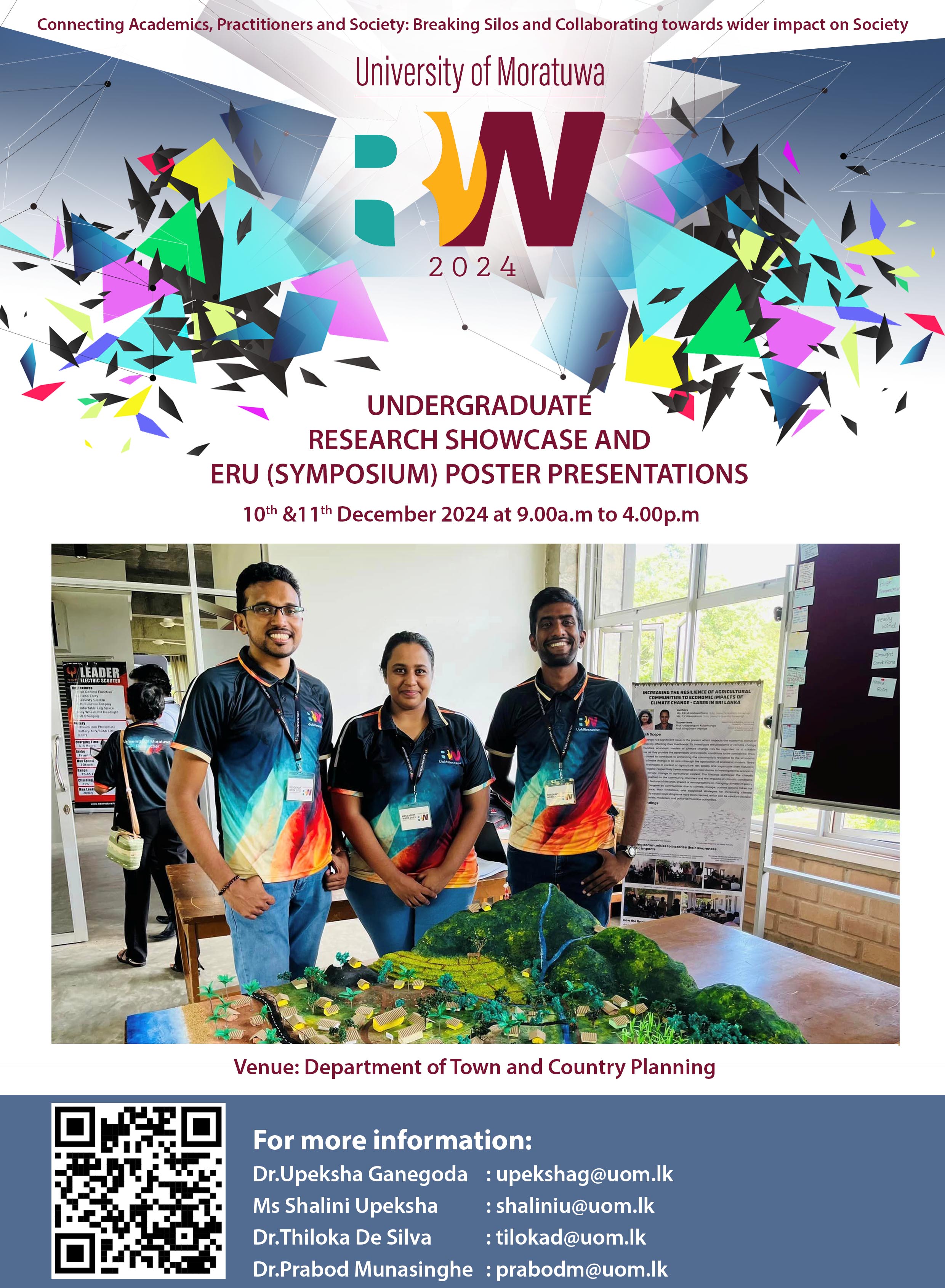 UNDERGRADUATE RESEARCH SHOWCASE | University of Moratuwa